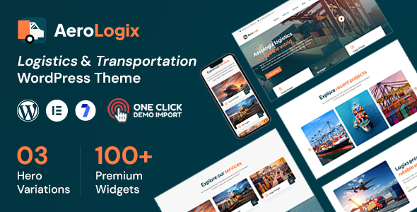 AeroLogix - Shipping WordPress Theme by awaiken | ThemeForest